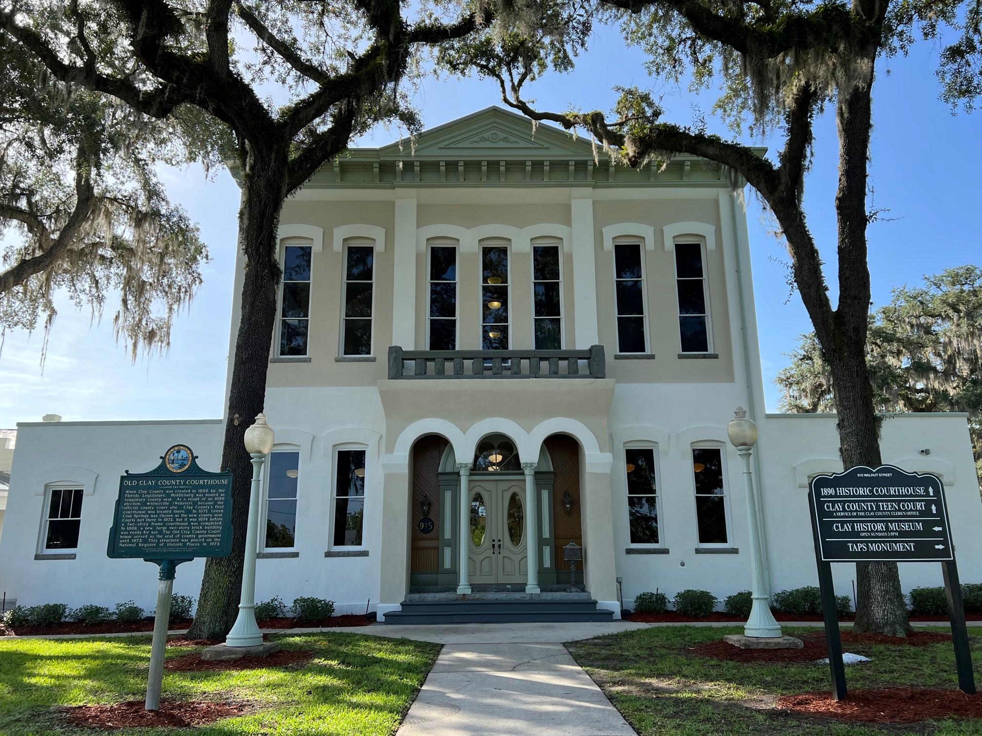 1890 Historic Courthouse Renovation Complete | Clay County Clerk of Court
