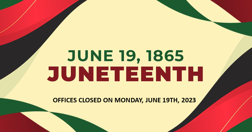 Closed Juneteenth 2025 Sean Morrison Closed Juneteenth 2025 Sean Morrison